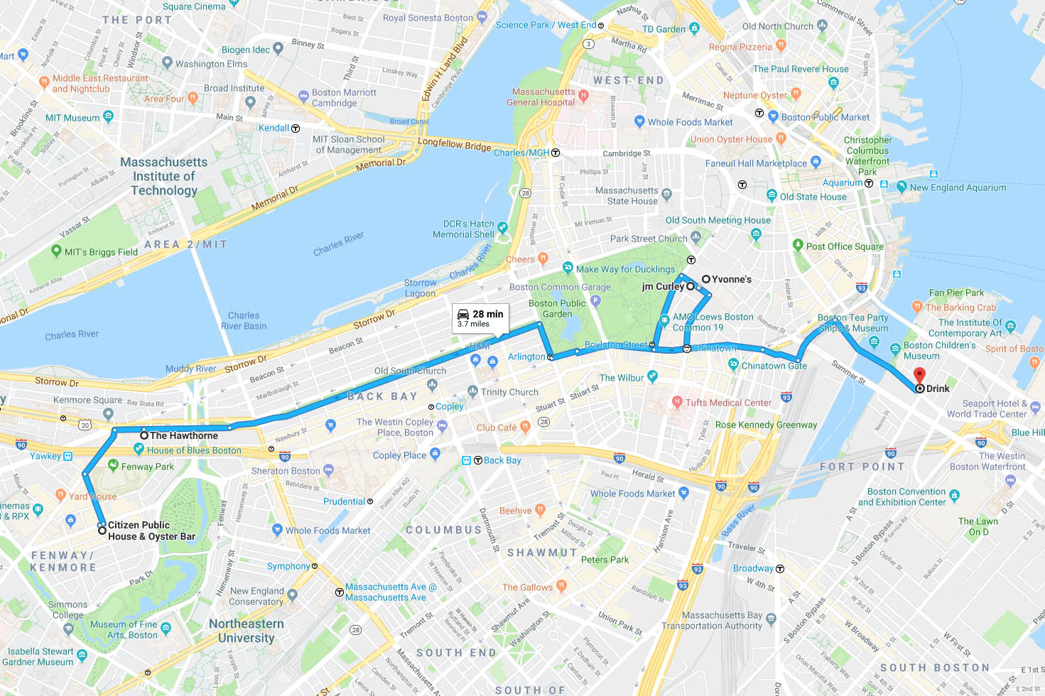 Bar Hop: Boston | Bartender Atlas