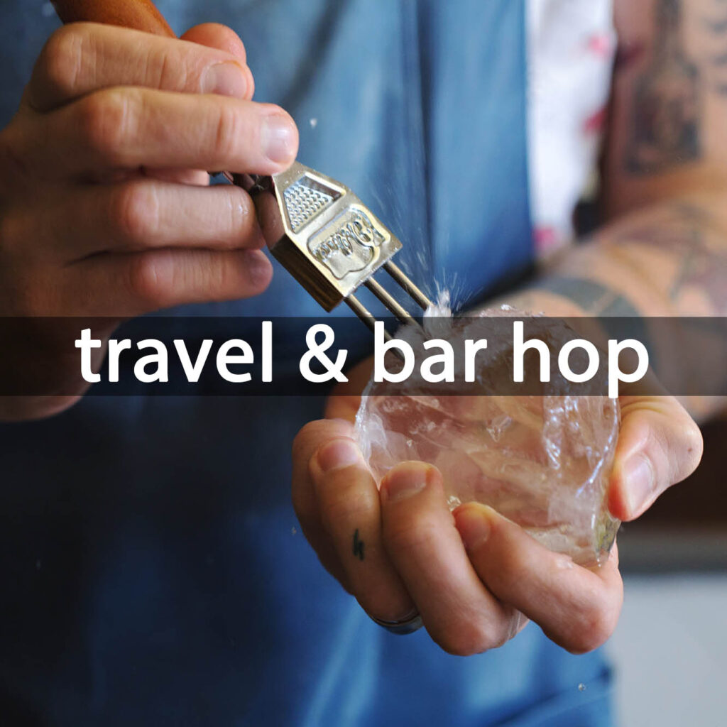 Travel & Bar Hop - Bartender Atlas
